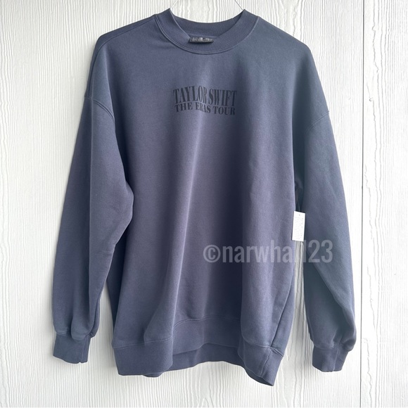Taylor Swift | Tops | Nwt Official Taylor Swift Medium Eras Tour Blue ...